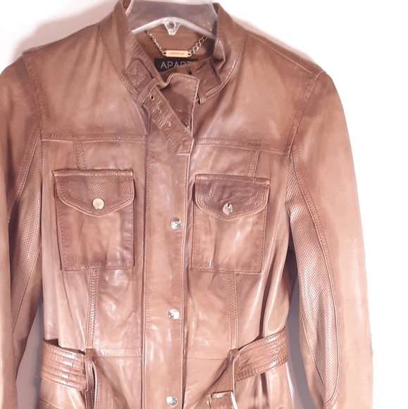 Apart | Jackets & Coats | Apart Leather Jacket | Poshmark